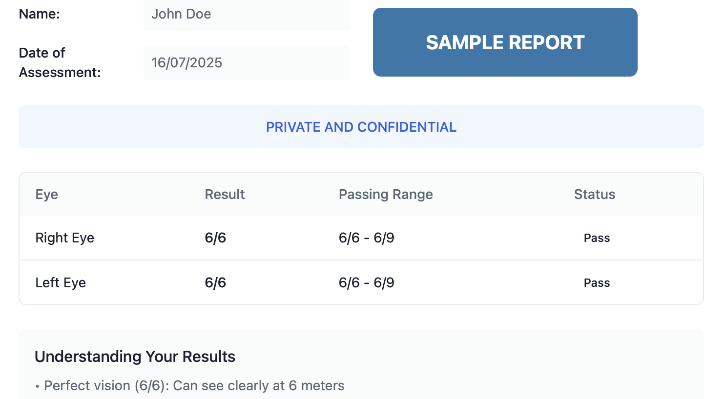 EyeCheck.app - Online Eye Screening
